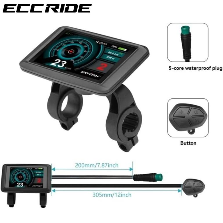 Display UKC1+ (5-Pins, 24V-72V, USB Charging)