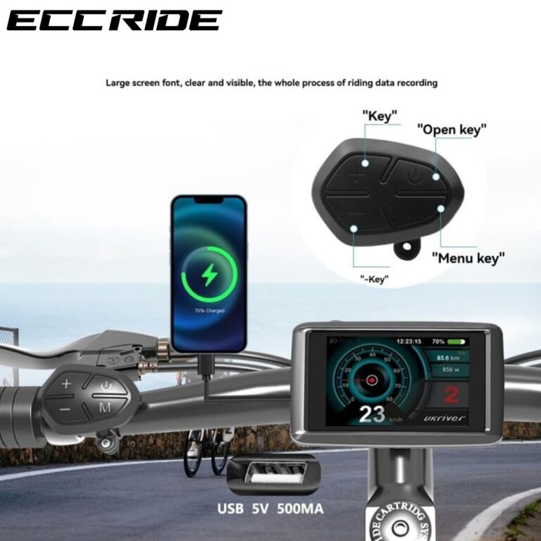 Display UKC1+ (5-Pins, 24V-72V, USB Charging)