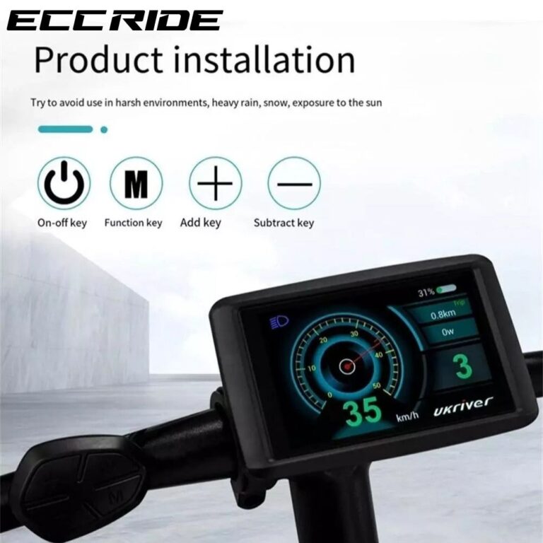 Display UKC1+ (5-Pins, 24V-72V, USB Charging)